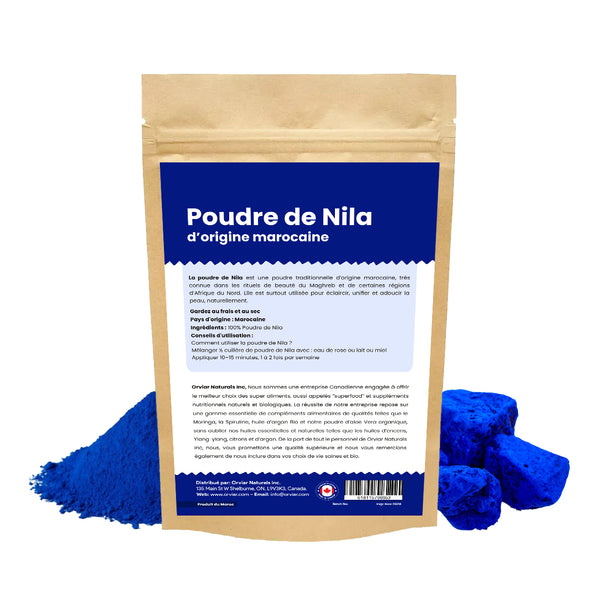 La poudre de Nila bleu indigo Marocaine Cameroun | Ebotanique ...